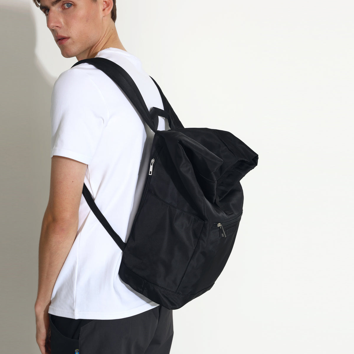 Unisex bags - Haven Backpack - Nylon (Black) - Carlheim